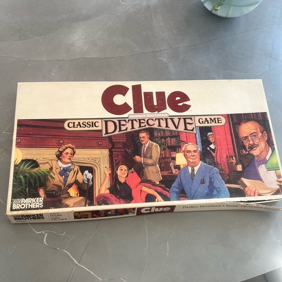 Games | Clue Classic Detective Game Vintage | Poshmark